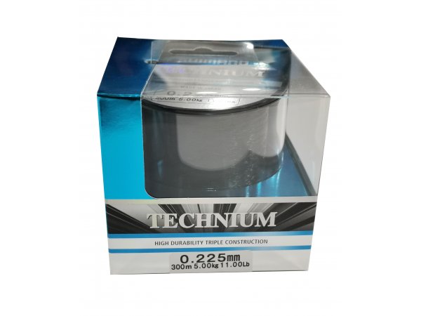 Monofil shimano technium 300m 0.225mm grey
