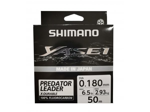 FLUOROCARBON SHIMANO YASEI PREDATOR LEADER 50M 0.18MM