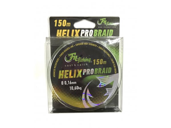 Struna filfishing helix pro braid 150m 0.16MM