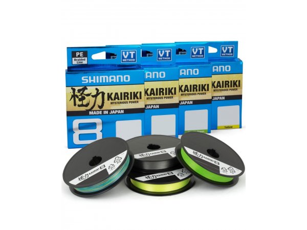 STRUNA SHIMANO KAIRIKI 8 150M 0.21MM GREEN