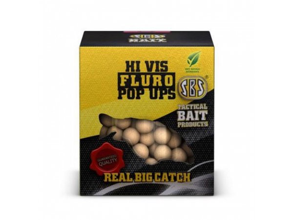 Sbs pop up fluro 10,12,14mm 100g ANANAS