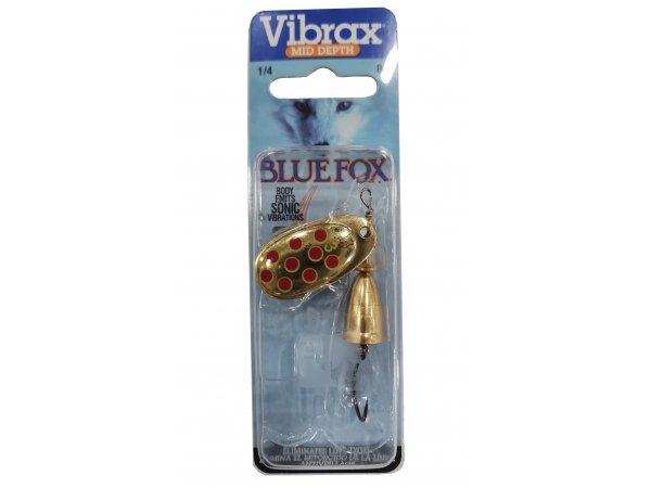 VARALICA BLUE FOX VIBRAX HOT PEPPER BFS3 GYR