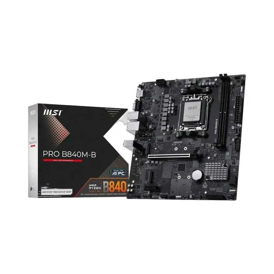 MSI Matična ploča Pro B840M-B, AMD B840, AM5