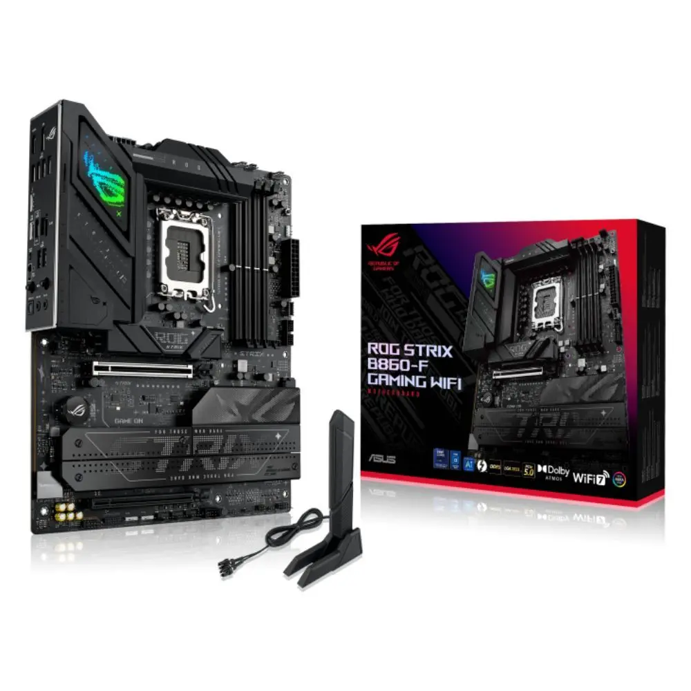 Asus Matična ploča ROG STRIX B860-F GAMING WIFI, Intel Core Ultra Series 2, BIOS, Intel B860, ATX