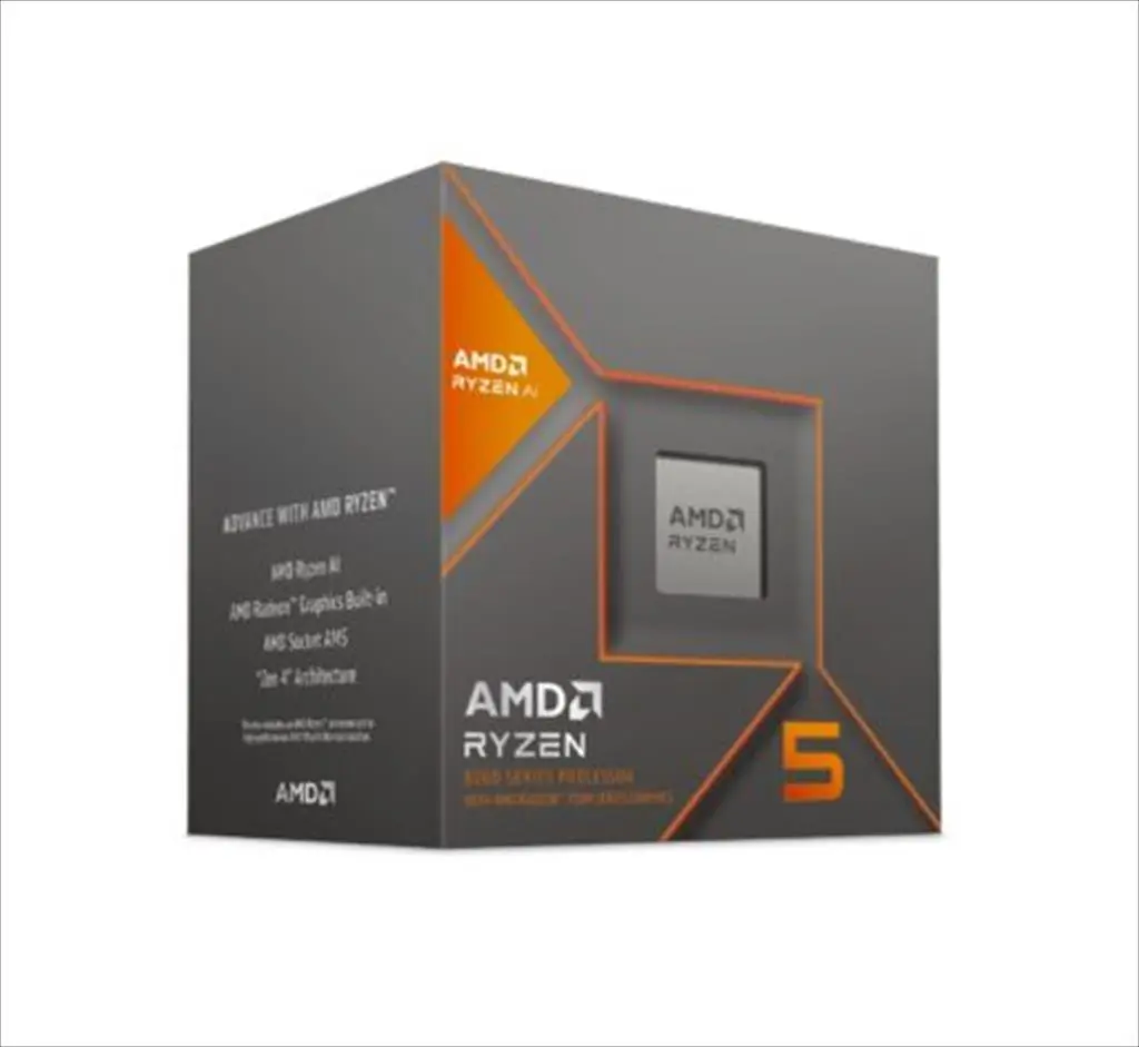 AMD procesor Ryzen 5 8500g, 6 јezgara, 5.0ghz 22mb, s.am5, radeon™ 740m