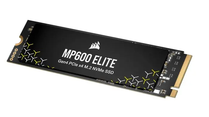 Corsair SSD MP600 Elite, 4TB, M.2 NVMe, 6200MBs/7000MBs
