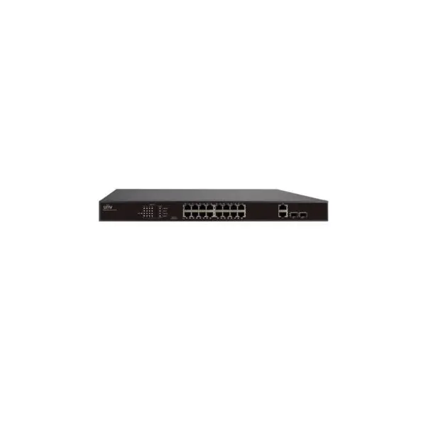 Uniview PoE Switch UNV NSW2010-16T2GC-POE-IN, 16-portni, Gigabitni