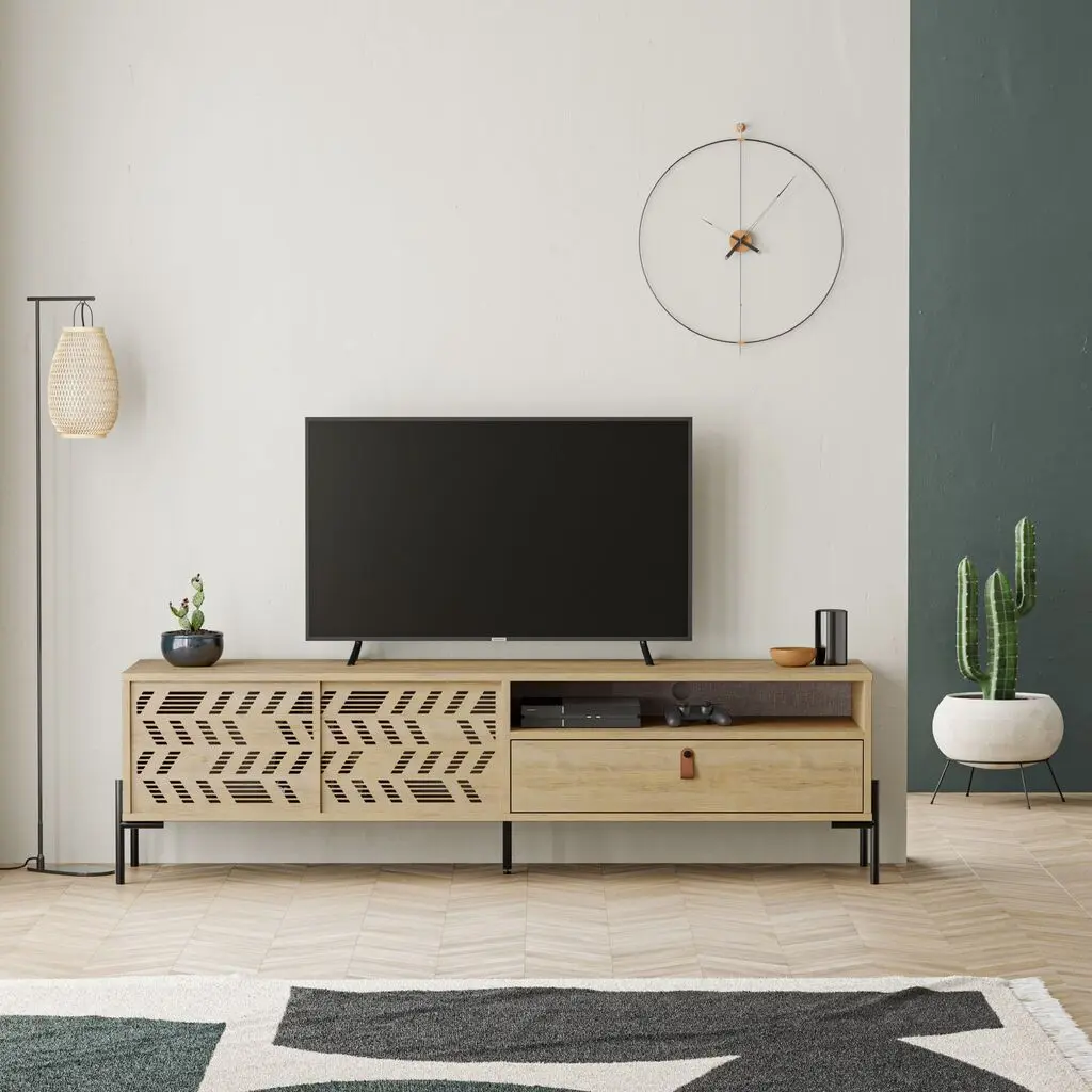 Hanah Home TV komoda, 170x48.6x45cm, Bež