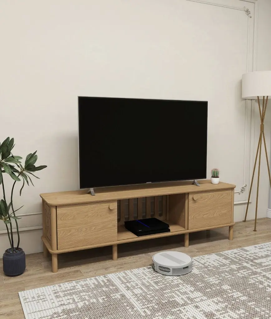 Hanah Home TV komoda, 160x47x38cm, Bež