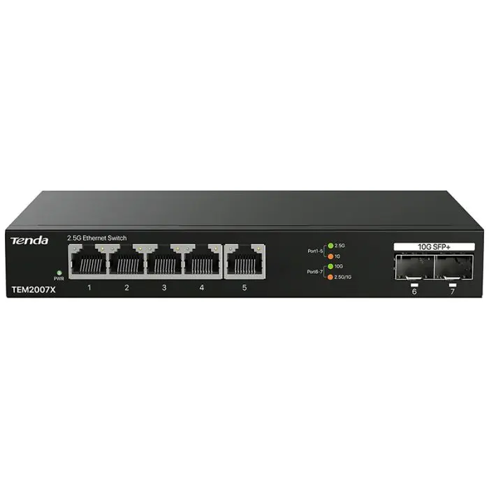 Tenda Ethernet Switch SM105, 5-portni 2.5G