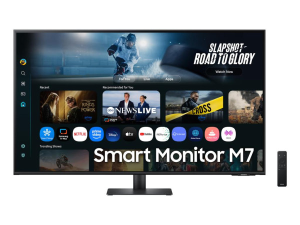 Monitor SAMSUNG LS43FM702UUXDU 43''/VA/3840x2160/60Hz/4ms GtG/HDMIx2,USB-C,LAN//VESA/smart/zvucnici (LS43FM702UUXDU)
