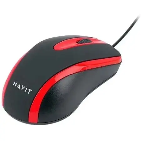 Havit USB miš HV-MS753 crno-crvena