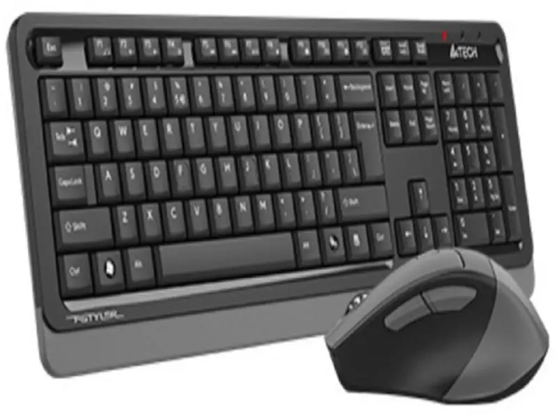 A4Tech Fstyler Bežična tastatura A4-FG1035, YU-LAYOUT + Bežični miš USB, Grey