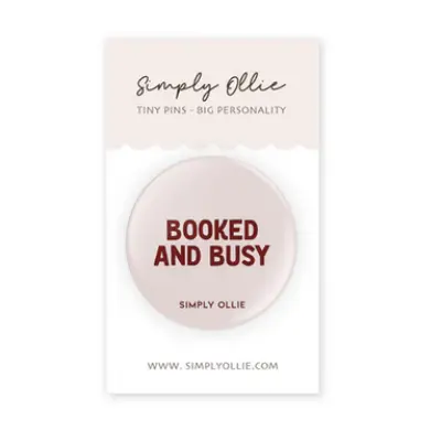 Simply Ollie Bedž Booked and Busy