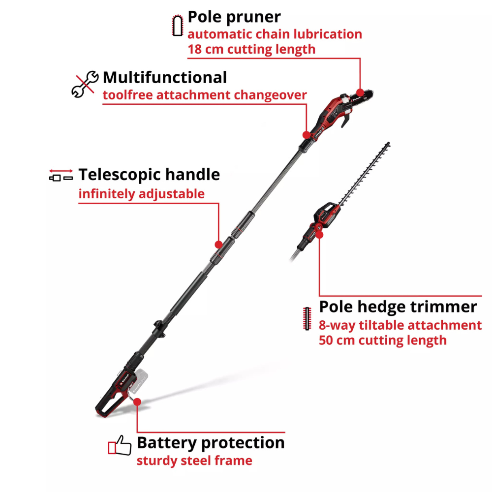Einhell – Profesionalni akumulatorski multifunkcionalni alat GP-HC 18/5020 Li T BL-Solo – 3410970