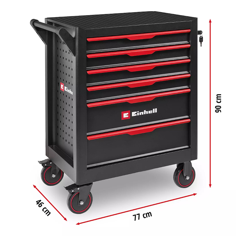 Einhell – Radionička kolica, bez alata ssa 6 fioka – 49375402