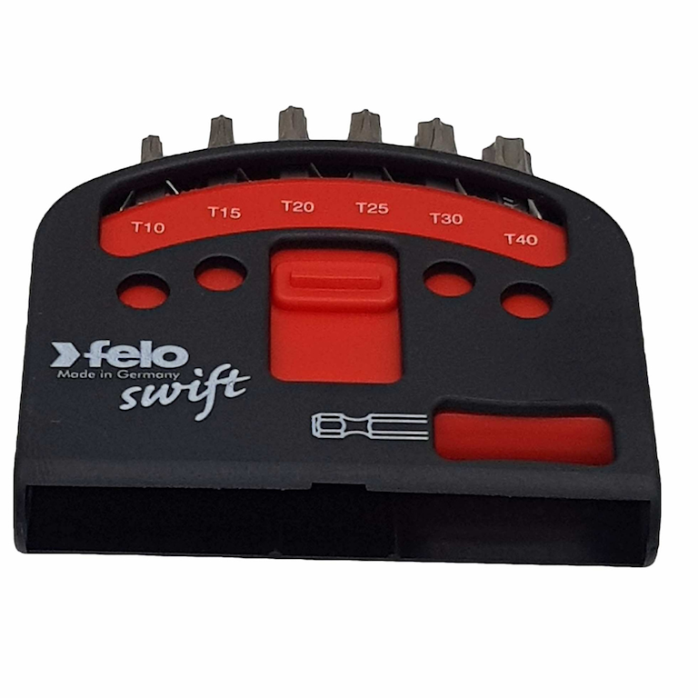Felo – Set bitova Industrial Swift sa držačem TORX, 7 komada – 02060316