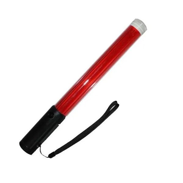 Marshalling Wand LED Light magnetic Base - Red