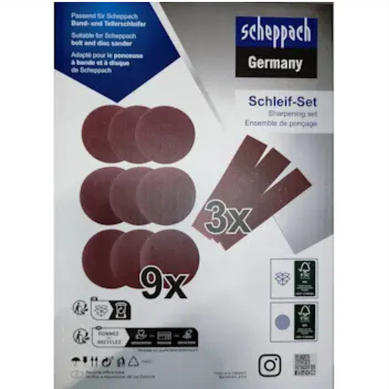 Scheppach – Set brusnih papira za BTS800 12/1 – 71606