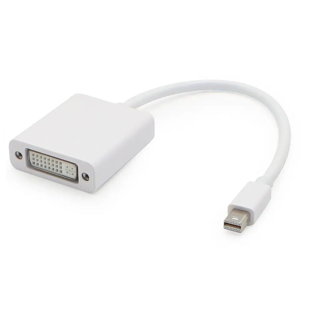 FAST ASIA Adapter - konvertor Mini DisplayPort (M) - DVI (F) beli