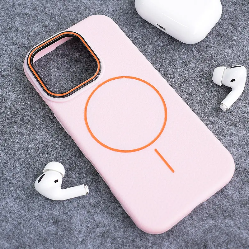 Maska za iPhone 16 Pro Max Mag Case Summer Beats roze