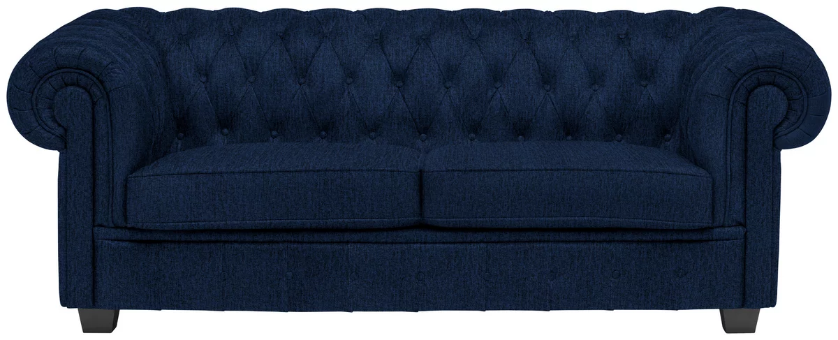 Landscape CHESTERFIELD SOFA tamnoplava