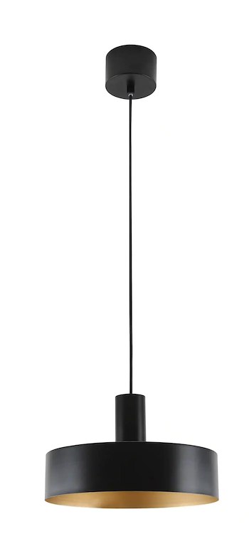Rea Light Selene HN8398-B/CU/G Visilica, E27, 60W, O30cm, Crno-zlatna