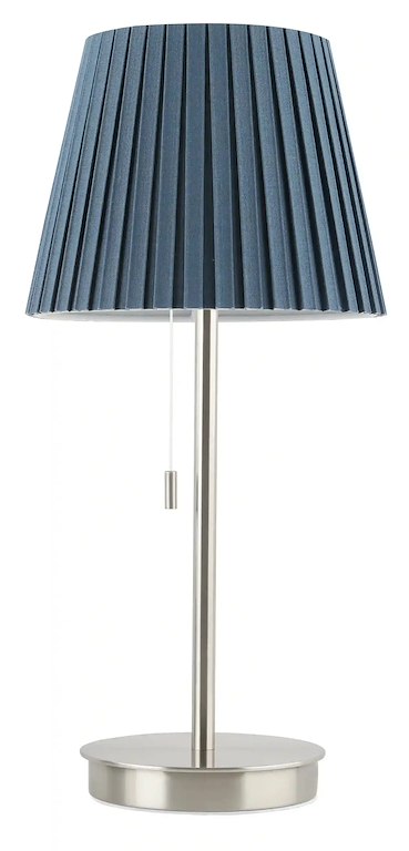 Rea Light Helena HN2432B-NCKL Stona lampa, E27, 40W, O22cm, Teget-nikl