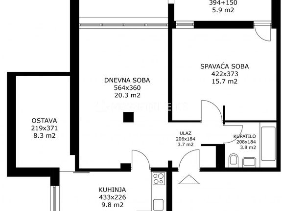Čukarička padina - uknjižen - fasadna cigla ID#5528