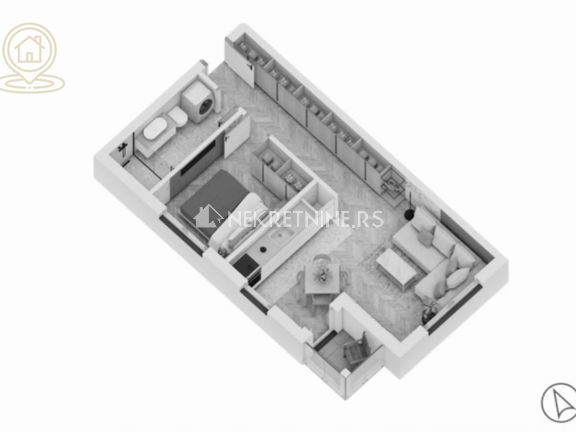 Prodaja stanova Novi Sad Petrovaradin – Novogradnja, Po+P+3+Pk, odlična lokacija, završetak radova 30. april 2027.