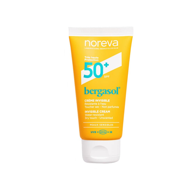 Noreva Bergasol Nevidljiva krema SPF50+ 50ml