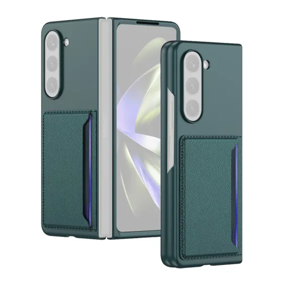Maska ELEGANT CARD za Samsung Galaxy Z Fold 5 5G zelena (GKK case)