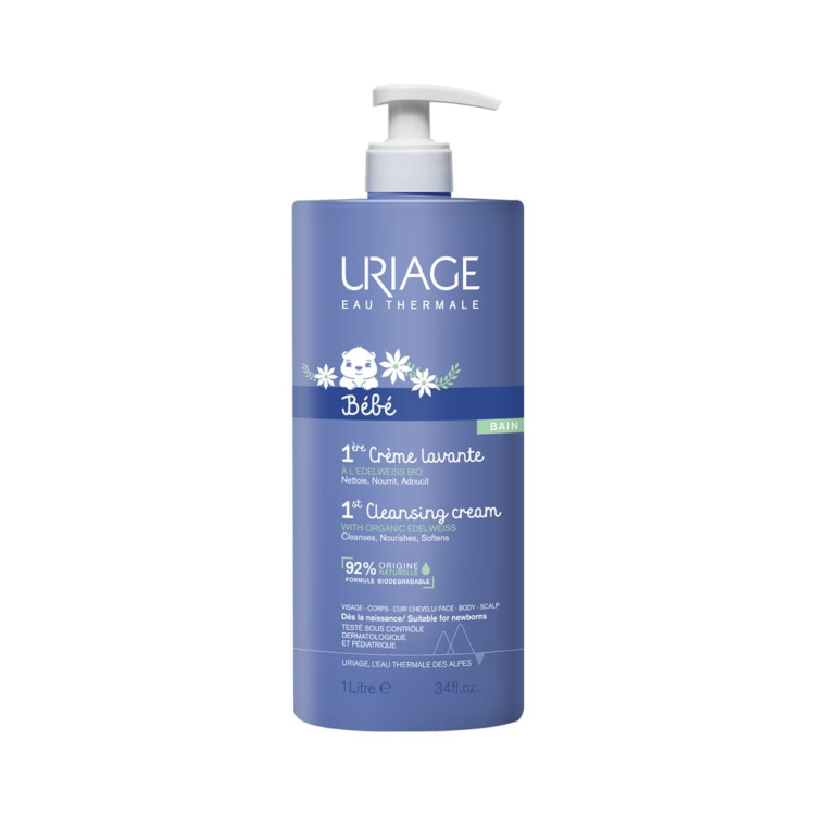 Uriage Bebe Creme Lavante - krema za kupanje 1000ml