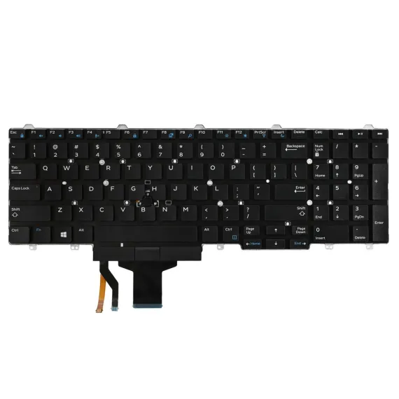 Tastatura za laptop Dell Latitude E5550 / Precision 17 (7710) sa pozadinskim osvetljenjem