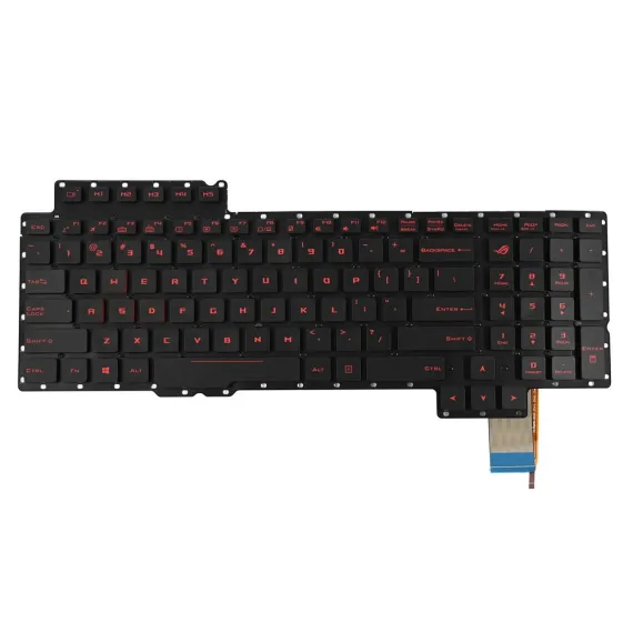 Tastatura za laptop Asus Rog G752 G752VL G752VM mali enter pozadinsko osvetljenje