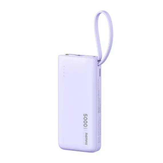 Power bank prenosiva baterija Remax Xiaoxiao RPP-676 2.1A 5000mAh ljubicasta