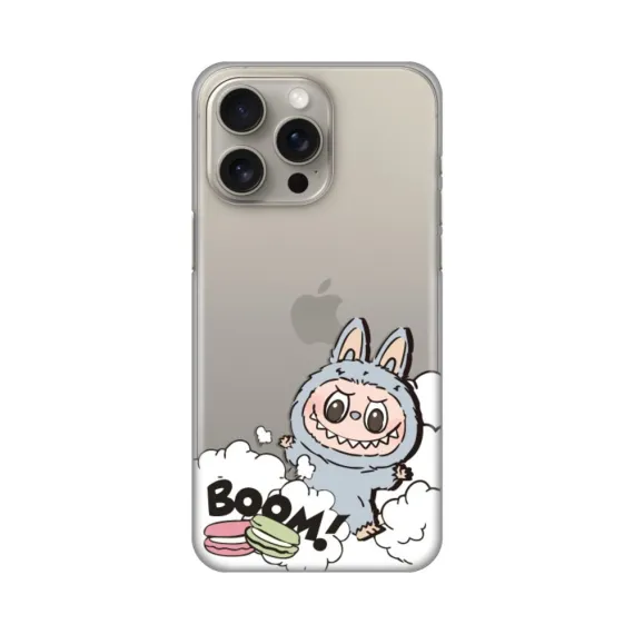 Maska Silikonska Print Skin za iPhone 15 Pro Max La Bubu Macaron