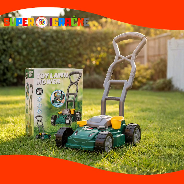 TOY LAWN MOWER - DEČIJA KOSILICA NA BATERIJE