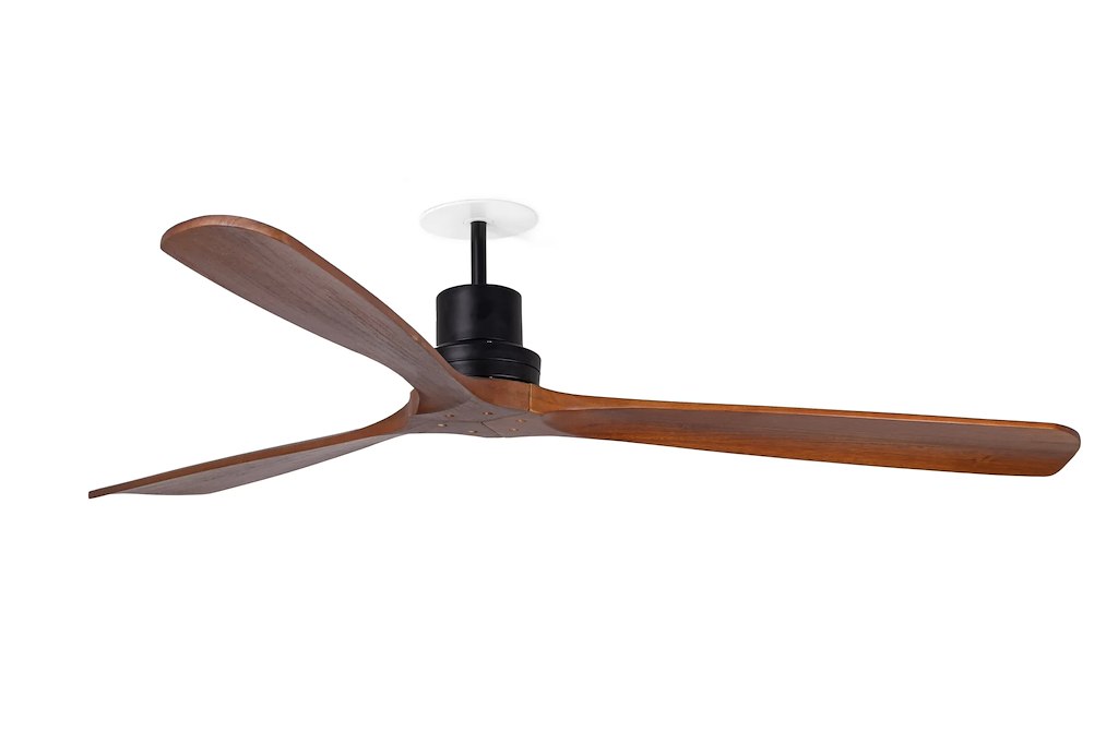 FARO Lantau Dc L Ø1320mm – kućište Crna lopatice Orah