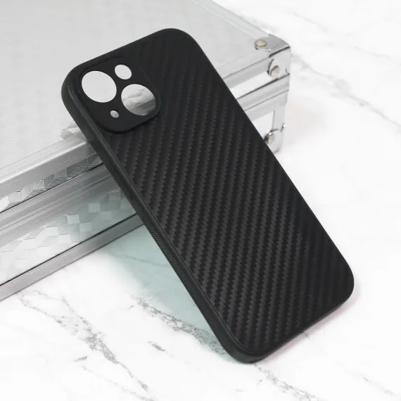 Maska Carbon fiber za iPhone 15 crna