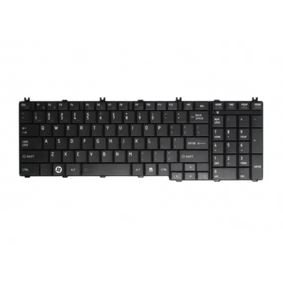 Tastatura za laptop Toshiba C650/C660 crna