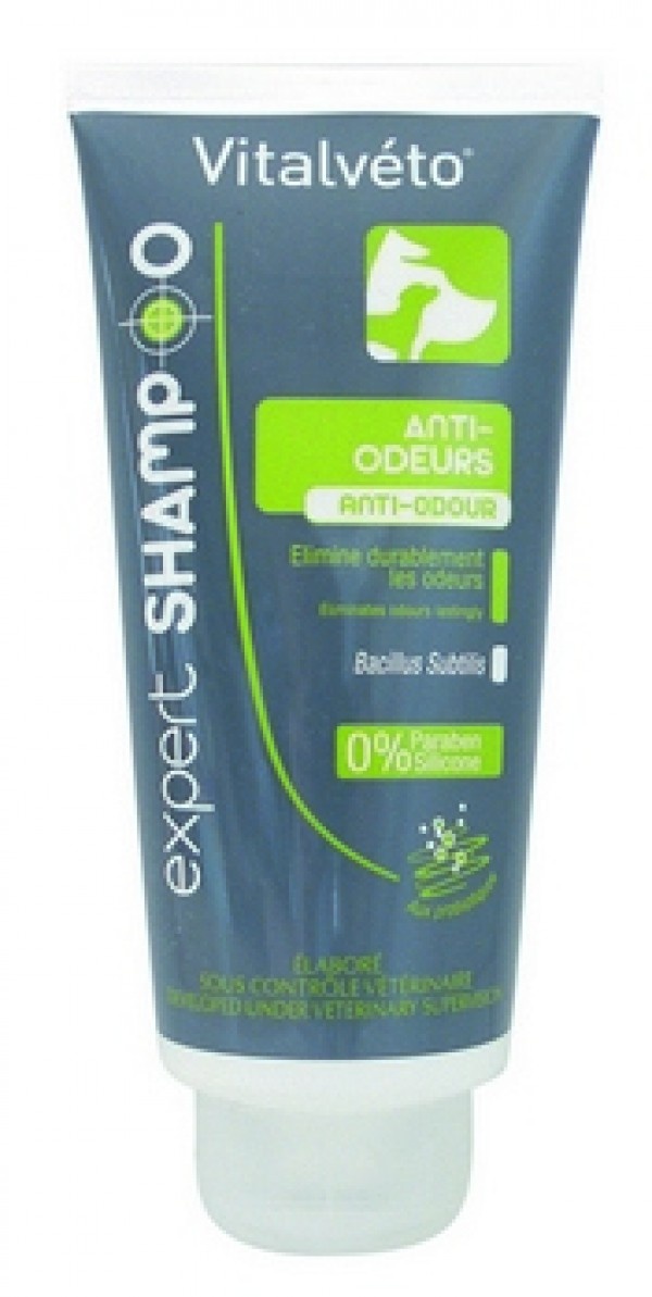 VitalVeto Anti Odour šampon za pse uklanjanja neprijatne mirise,sa dodatkom kamfora (300ml)