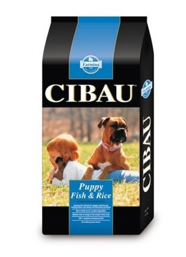 Cibau Suva hrana Superpremium Puppy Fish-Rice 12Kg+3Kg Gratis