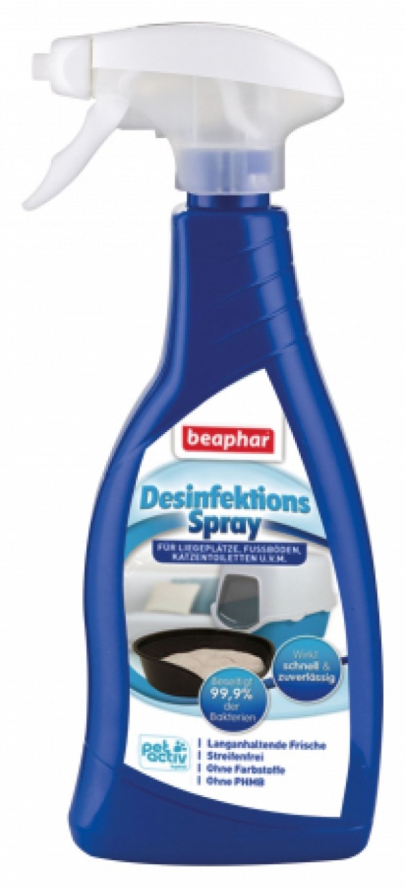 Beaphar Desinfektions spray - Sprej za dezinfekciju i okruženje ljubimaca 500ml