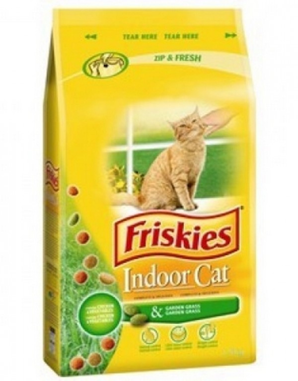 Friskies Suva hrana za mačke Indoor Piletina i Povrće 10 Kg