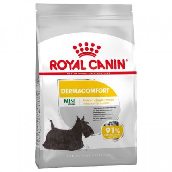 Royal Canin Suva hrana za pse Mini Dermacomfort 800gr.