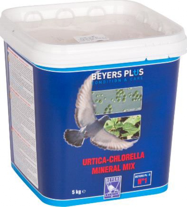 Beyers za golubove 1 urtica chlorella mineralmix 5kg