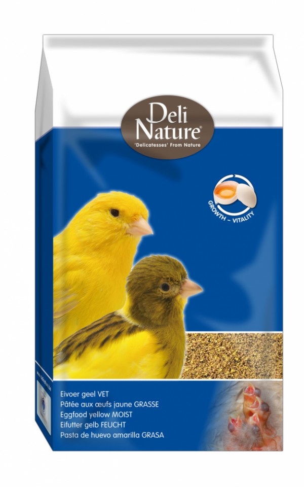 DELI NATURE Eggfood Yellow moist, jajčana žuta - vlažna 10kg