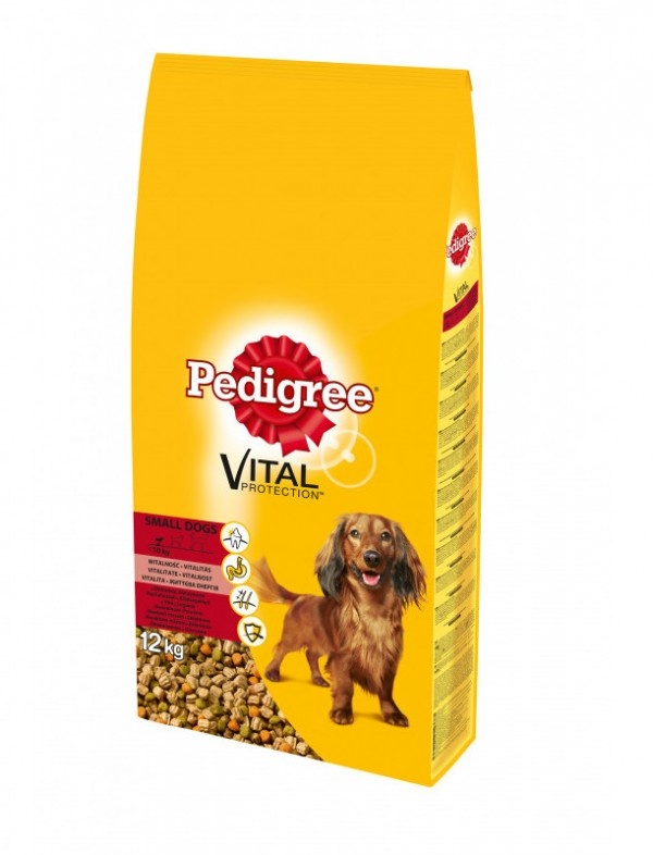 Pedigree Suva hrana Adult Mini govedina i povrće 12Kg