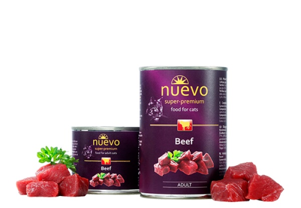 Nuevo Govedina Grain Free Vlažna hrana za mačke 200g